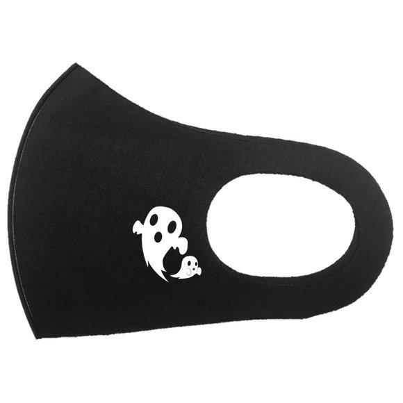 Handmade | Accessories | Halloween Ghoul Ghost Cute Spooky Face Mask ...